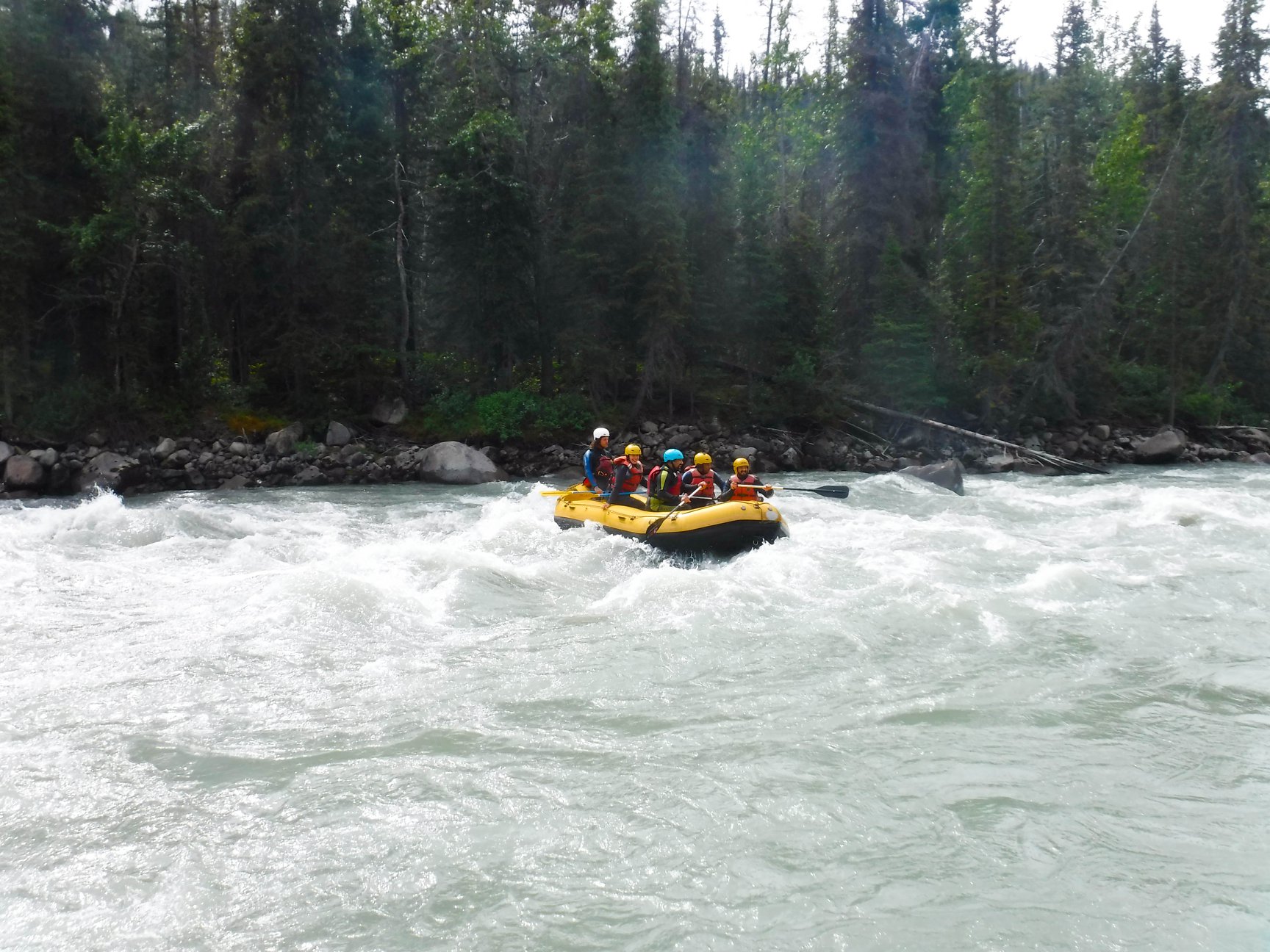 Kluane National Park: Part 1 – White water rafting the Tatshenshini ...